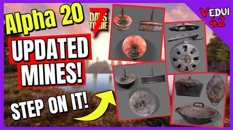 Alpha 20 Updated Mine Models 7 Days To Die ️ Youtube