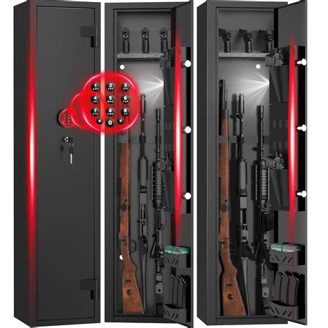 Besafety 2 4 Long Gun Safes Gun Cabinets For Home Storage Of Rifle And