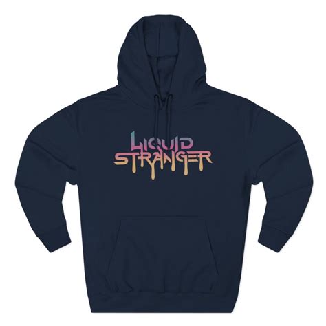 Liquid Stranger Three Panel Fleece Hoodie Teemerch