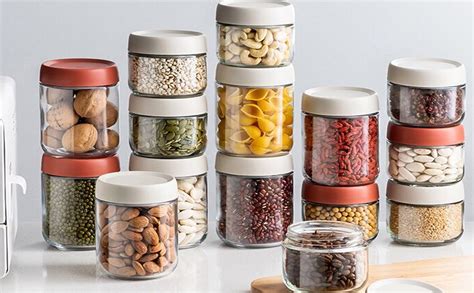 Povinmos 3pack Overnight Oats Containers With Lids 10oz