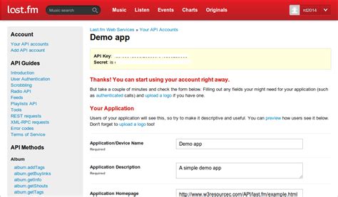 Get The Top Artists And Their Playcounts With Lastfm Api W3resource