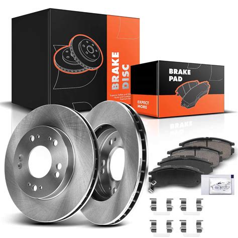Front Disc Brake Rotor And Ceramic Brake Pad For Mitsubishi Eclipse Dodge