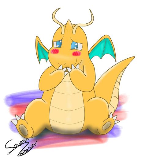 Cute Dragonite By Saren Hidron On Deviantart