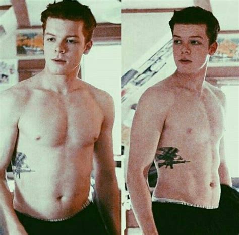 Dominic Monaghan Back Tattoos