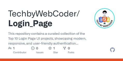 Github Techbywebcoderloginpage This Repository Contains A Curated