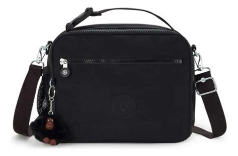 Lonchera Kipling Ermy Black Tonal Envío Gratis