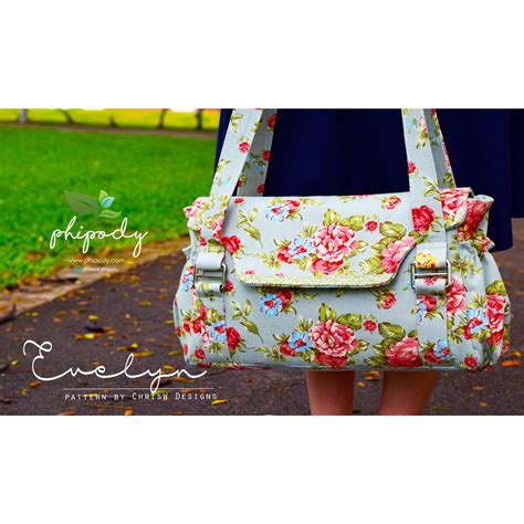 Evelyn Hand Bag Sewing Pattern Pdf