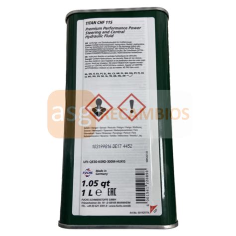 Titan Chf 11s Pentosin Asg Recambios