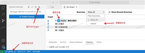 git教程 3 vscode中操作git for技术栈