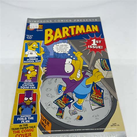 First Issue Bartman Simpsons Comic B27 S