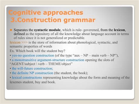 Linguistic Theories Approaches And Methods Pptx