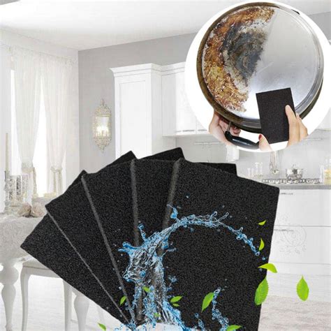 Black High Density Nano Emery Magic Sponge Removin Vicedeal