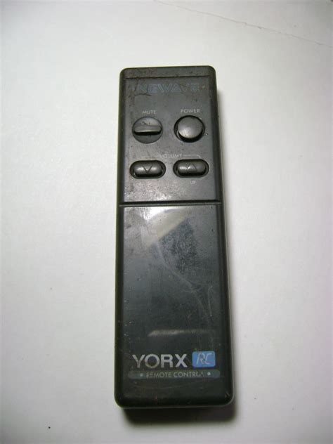 Remote Control Vintage Genuine Yorx Newave Audio System