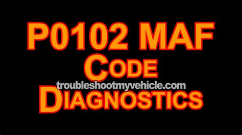 P0102 Maf Signal Low Code Diagnostics 2000 2007 2 0l Ford Focus