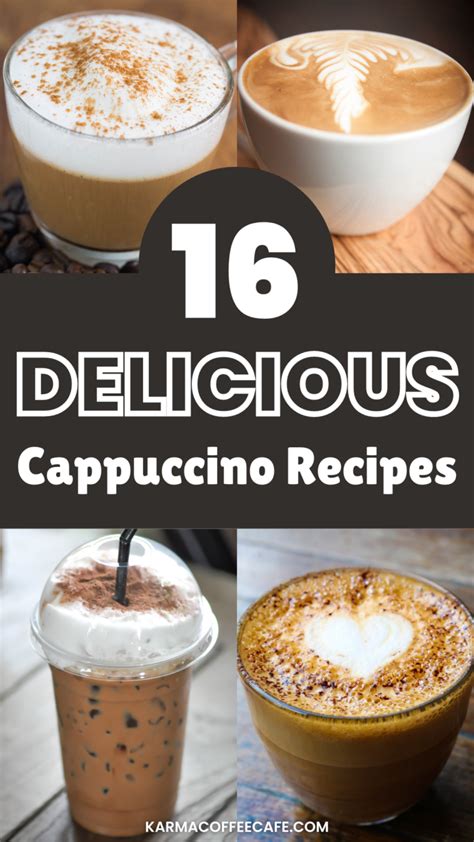 16 Delicious Cappuccino Recipes You Can Make At Home