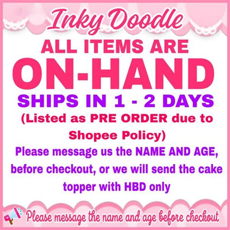 Bini Cake Topper Printed Waterproof Customized With Name And Age Shopee Philippines