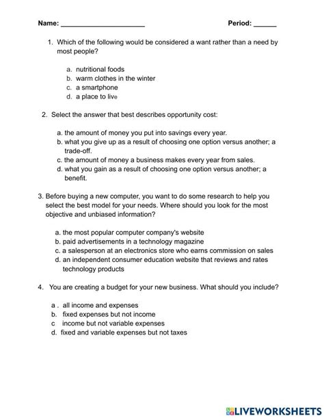 Smart Shopping Worksheet Live Worksheets Worksheets Library