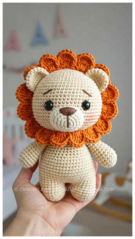 Best 13 Amigurumi Plushie Safari Lion Crochet Pattern Artofit
