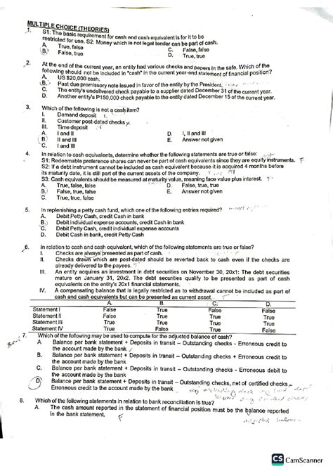Audprob 10 Items Auditing Problem Financial Accounting And