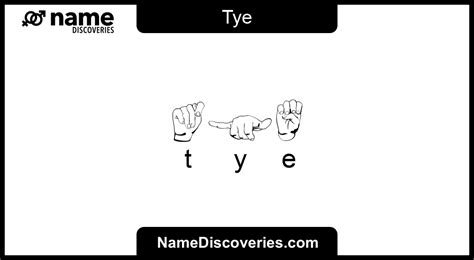 Tye Name Meaning And Origin
