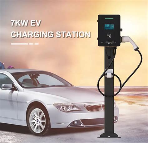 Charger Floor Mounted Station Ev Ocpp Ev Charging Station Ev Charing
