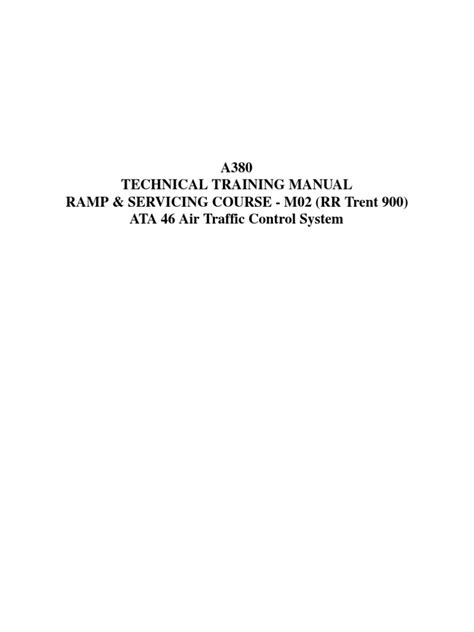 Ata 46 Air Traffic Control System Download Free Pdf Air Traffic