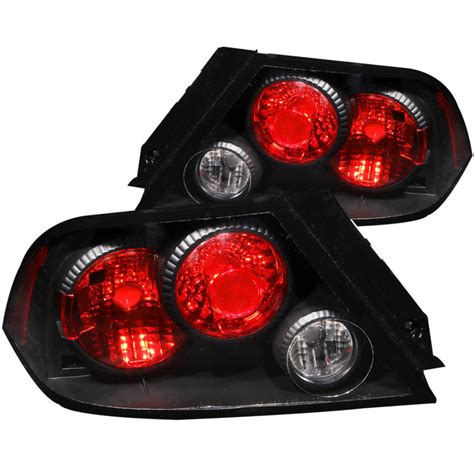 Anzo 2002 2003 Mitsubishi Lancer Taillights Black Autotalent