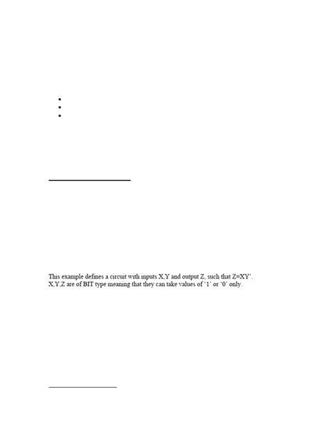 L1 Introduction To Vhdl Programming 26 2 2025 Pdf Vhdl Computer