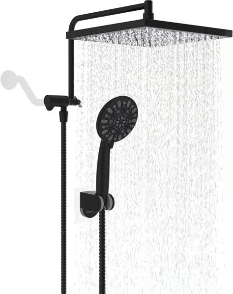 Hibbent 10 Inch Rain Shower Head Hibbent High Pressure Fixed Showerhead