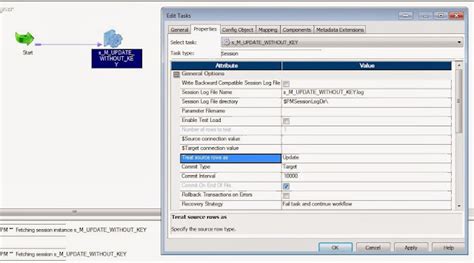 Database And Warehouse Concepts Target Update Override