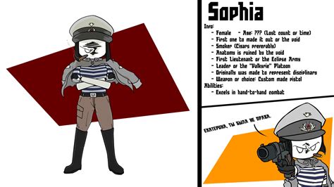 Sophia [oc Character Sheet] By Sammyashen On Newgrounds