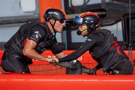 Cop28 Raceforthefuture Wearesailgp Sacha Kemp Née Oswald