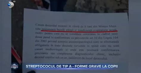 Streptococul De Tip A Forme Grave La Copii Stirile Kanal D