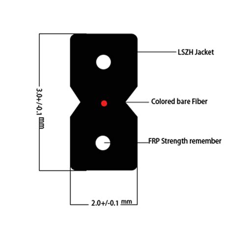 4 Cores Ftth Drop Cable Butterfly Flat Type Price And Datasheet