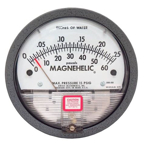 Magnehelic S2000 Pressure Gauge For Positive Negative And Differential