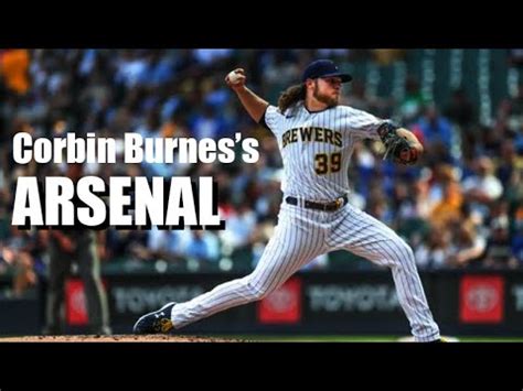 Pitching Arsenal Corbin Burnes Youtube