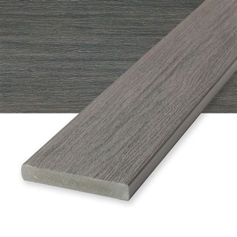 Deckorators Vista 1 In X 6 In X 16 Ft Driftwood Gray Square Edge