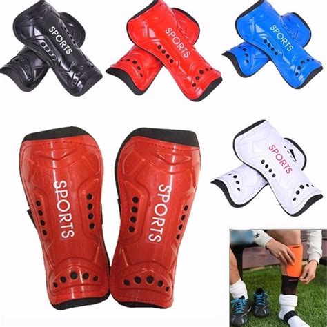 Comfortable Sport Outdoor Adjustable Band Shin Guards Soccer Shinguards