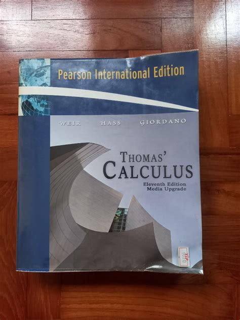 Thomas Calculus Hobbies And Toys Books And Magazines Textbooks On Carousell