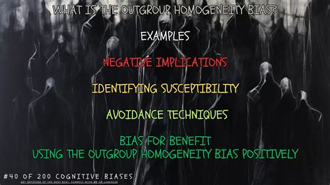 40 Outgroup Homogeneity Bias Explained Pdf