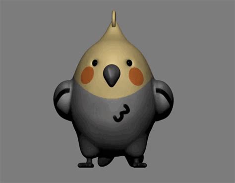 Stl File Christmas Cockatiel 🎄 ・3d Printer Design To Download・cults