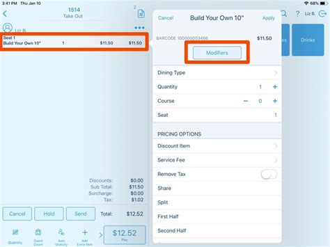 Advanced Modifier Features