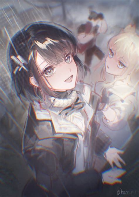 Perlica Endministrator Female Endministrator And Wulfgard Arknights