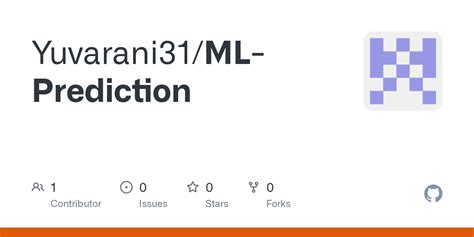 GitHub Yuvarani ML Prediction
