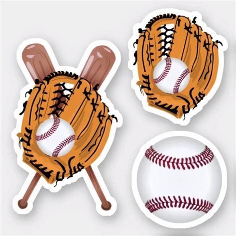Baseball Stickers For Sports Fans Fondos De Comic Cómic