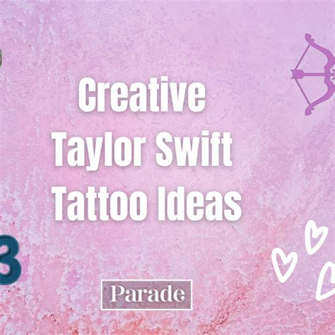 24 Taylor Swift Tattoo Ideas And Designs Parade