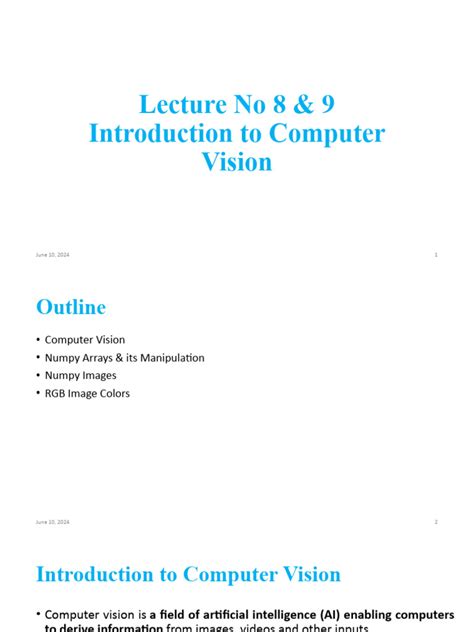 lecture no 8 and 9 download free pdf computer vision rgb color model