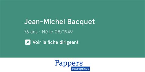 Jean Michel Bacquet 183
