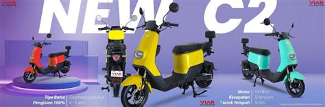 Harga Dan Spesifikasi Viar C2 Sepeda Listrik Terbaru Dari Viar Motor