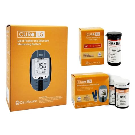 Home Cholesterol And Glucose Self Test Kit Device 10